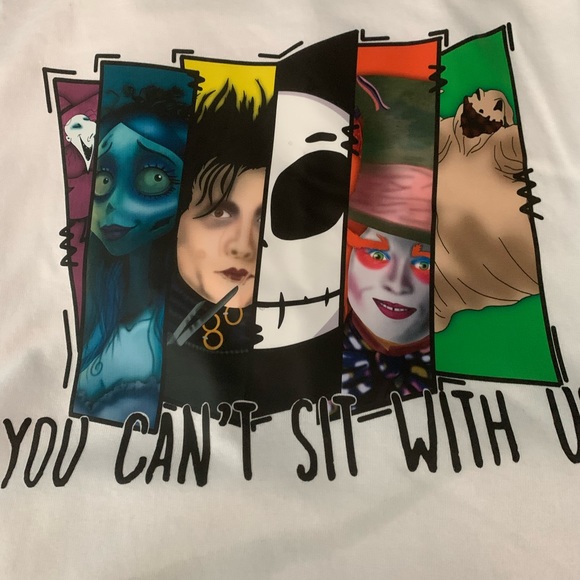 Gildan | Shirts | Tim Burtons Movie Characters Unisex Graphic Tshirt ...